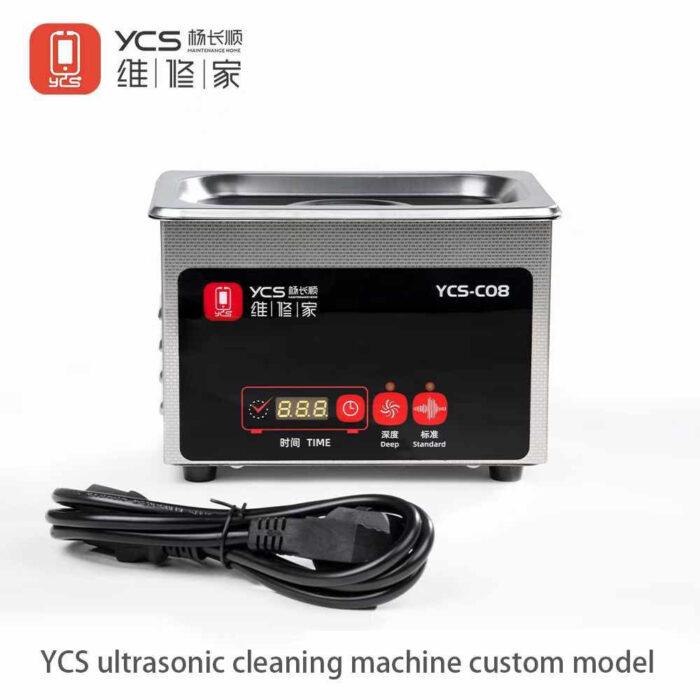 YCS C08 Ultrasonic Motherboard Chip Eye Camera Cleaning Machine ...